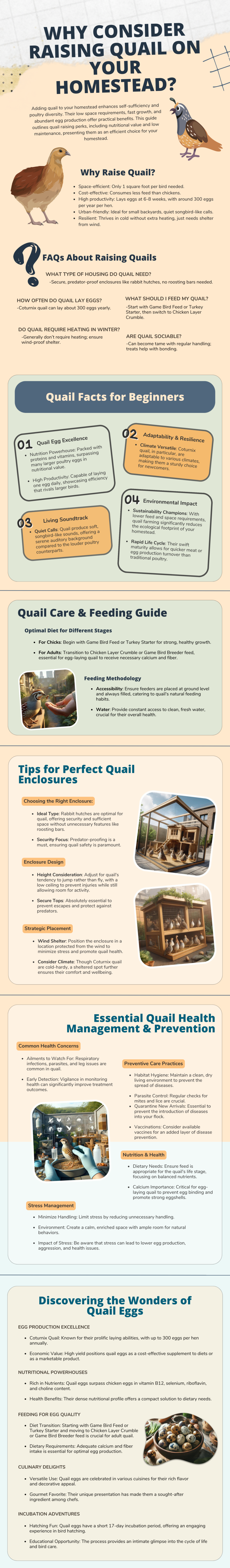 Beginner's Guide to Raising Quail: Urban Homesteading Essentials