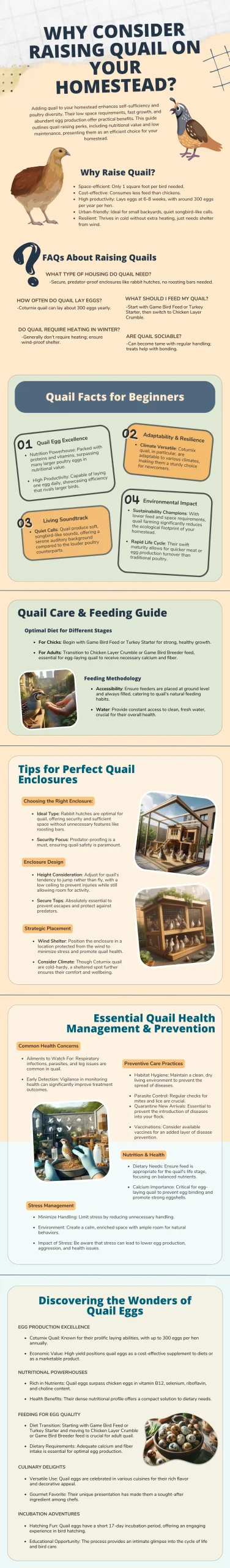 Beginner's Guide to Raising Quail: Urban Homesteading Essentials